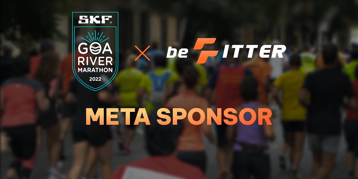 SKF GOA River Marathon 2022 x beFITTER - Meta Sponsor