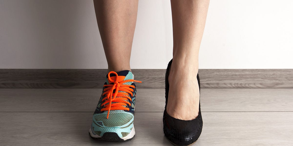 The Woman Who Always Wore Two Different Shoes