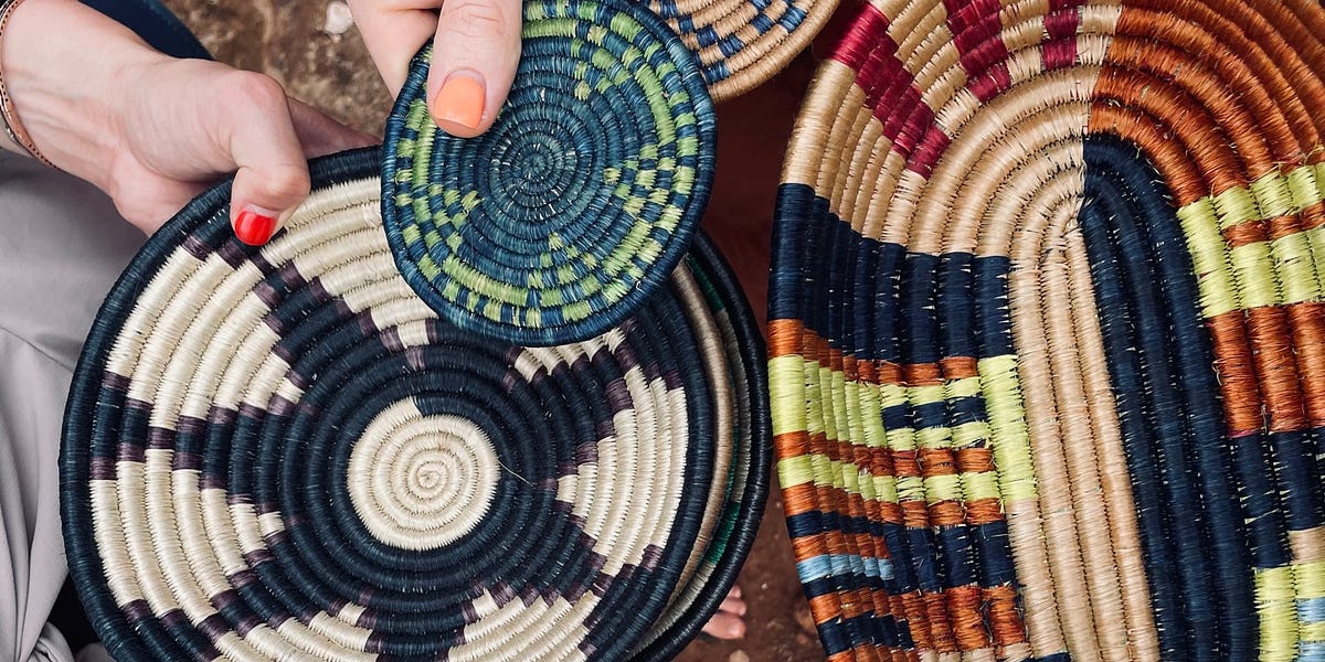 Basket Weaving - by Evan Noble - Rwandan Insights