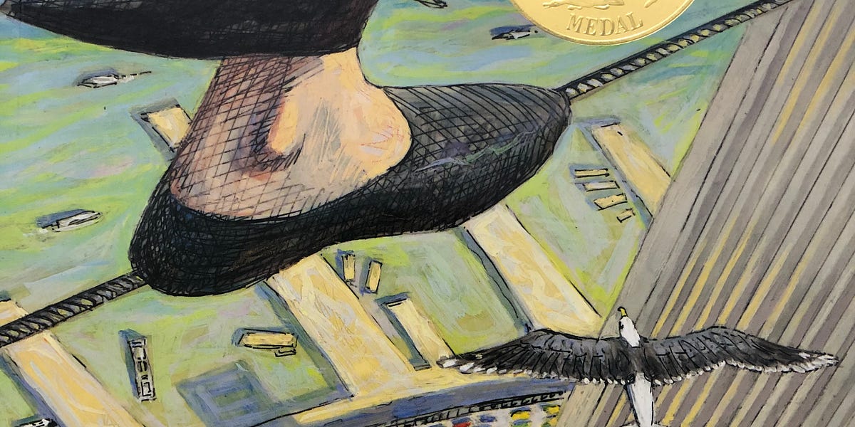 The Man Who Walked Between the Towers - by Roopa Baliga