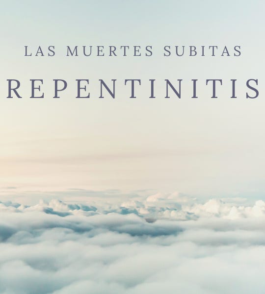 Murió repentinamente: un documental sobre las muertes repentinas, ¡se ...