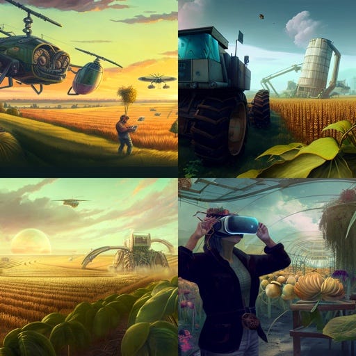 Augmented Reality Farming is Here - by Sami Tellatin