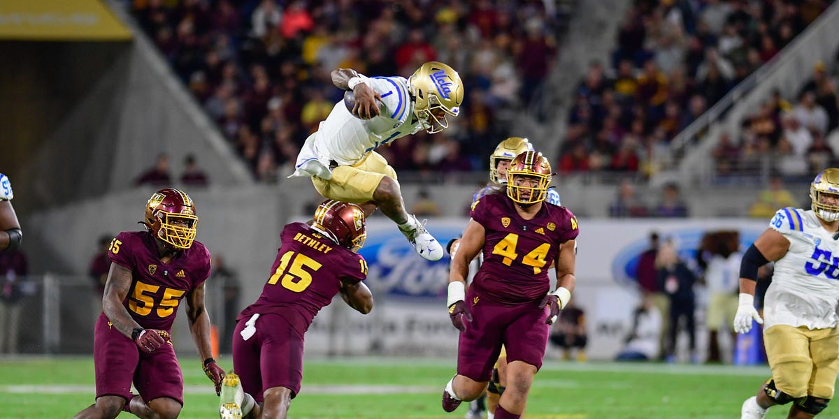 UCLA Outlasts Arizona State, 50-36 - by Joe Piechowski