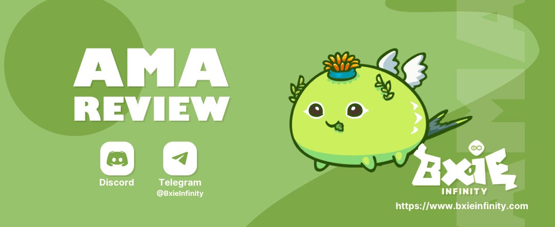 Bxie Infinity: 1st AMA Recap - by Brixel War