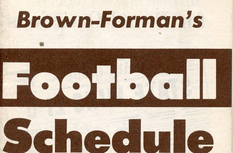 Today's Tidbit... Football Officials and Highballs Today's Tidbit... Football Officials and Highballs