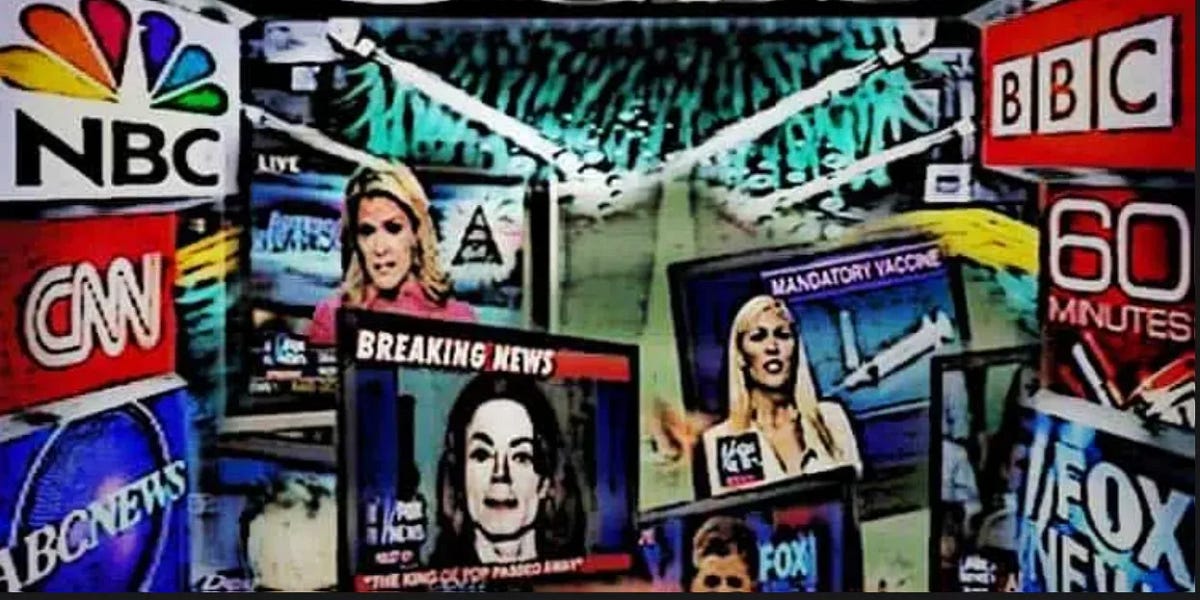 The Concept of "Mainstream Media" Has Melted People's Brains. see also ...