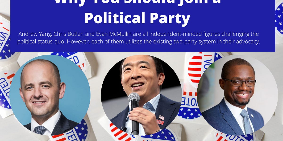 Why You Should Join a Political Party - by Steven Howard