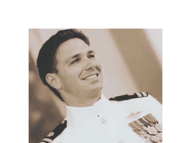 Ron DeSantis, Jag Officer - by Major Kalhoun