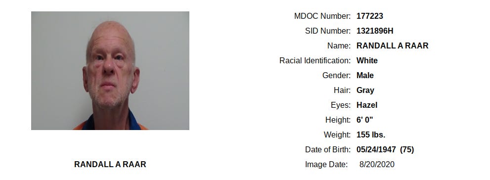 Randall Raar and the unsolved serial killings