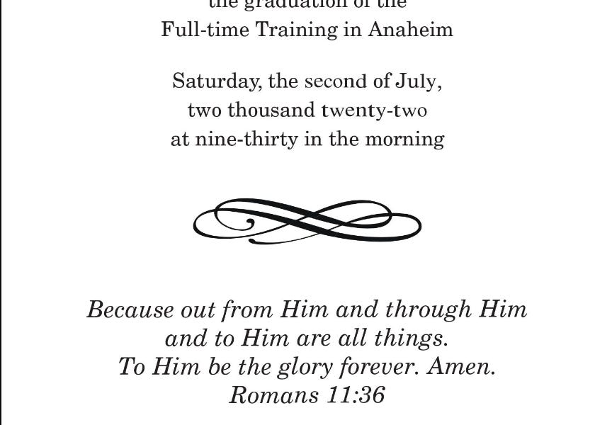 ftta graduation - by julia - ftta updates