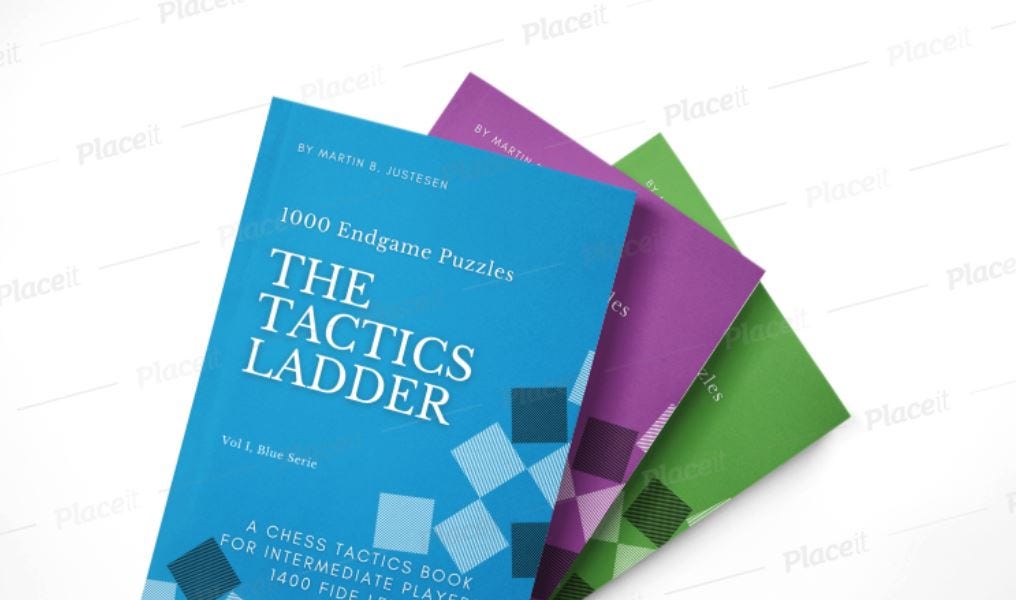 The Tactics Ladder - A 16.000 Puzzle Project... (Free pdf-Preview)