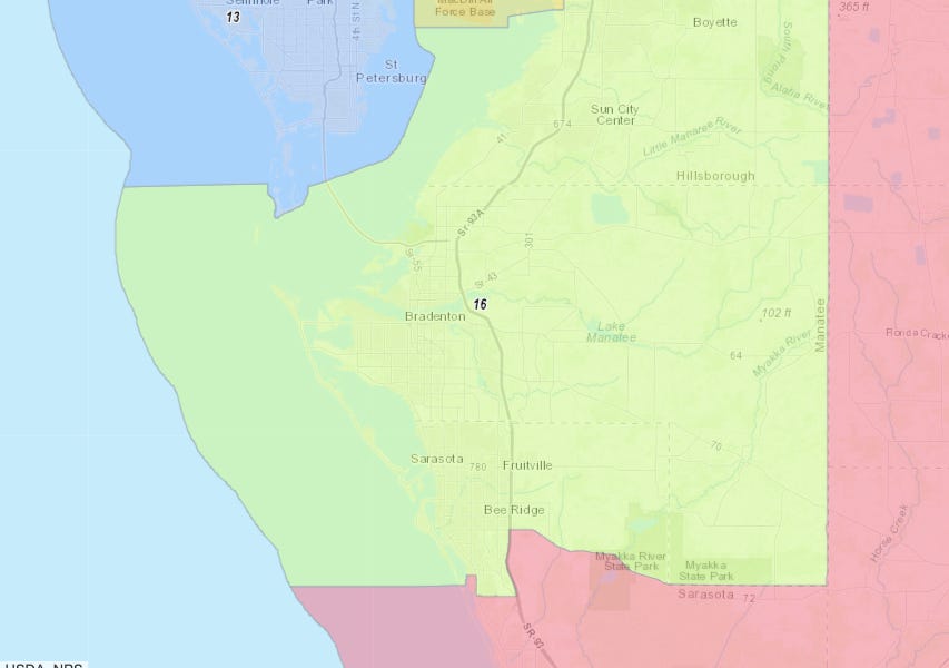 Here's what Manatee County's district in U.S. House could look like ...