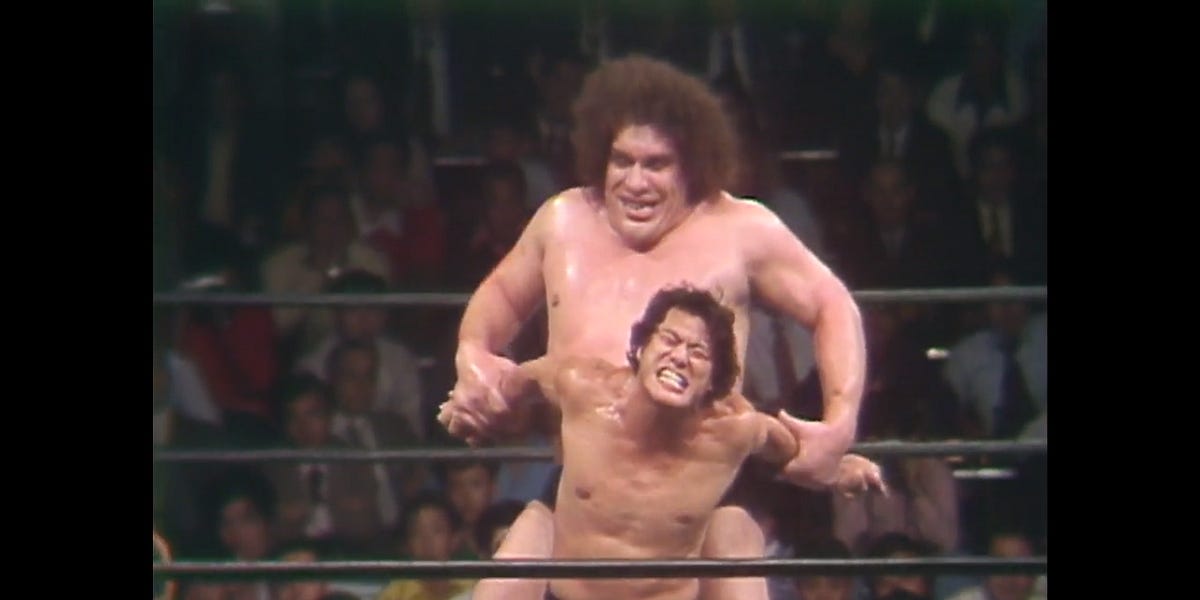 Andre The Giant vs. Antonio Inoki, 07.10.1976