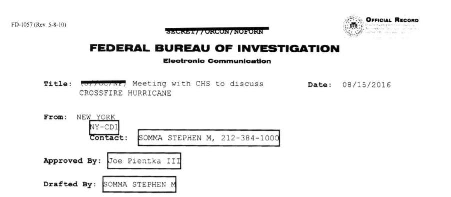 New FBI Memos on Stefan Halper - by Techno Fog