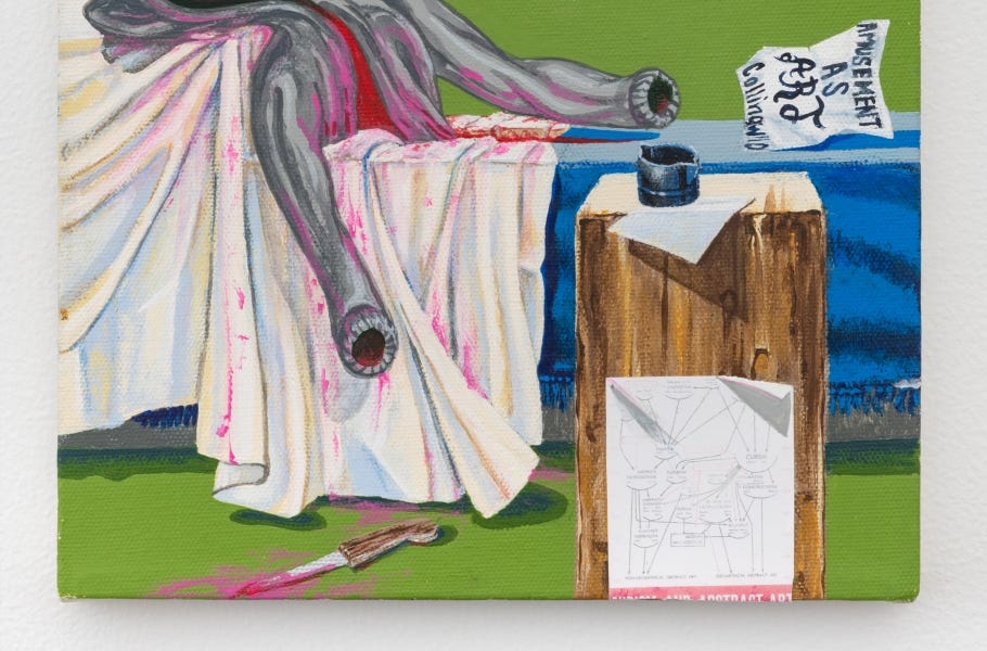 Dewey Crumpler at Derek Eller - by Allison Hewitt Ward