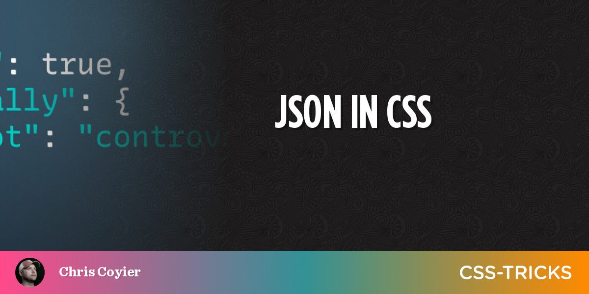 JSON no CSS - BrazilJS