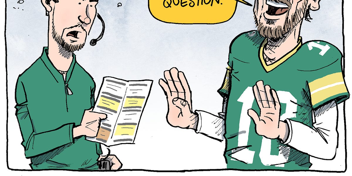Who is Aaron Rodgers? - Rob Tornoe's Cartoon Newsletter