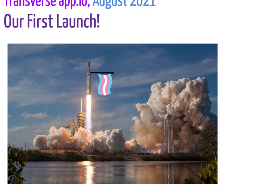 Our First Launch! - by Thomas Malley