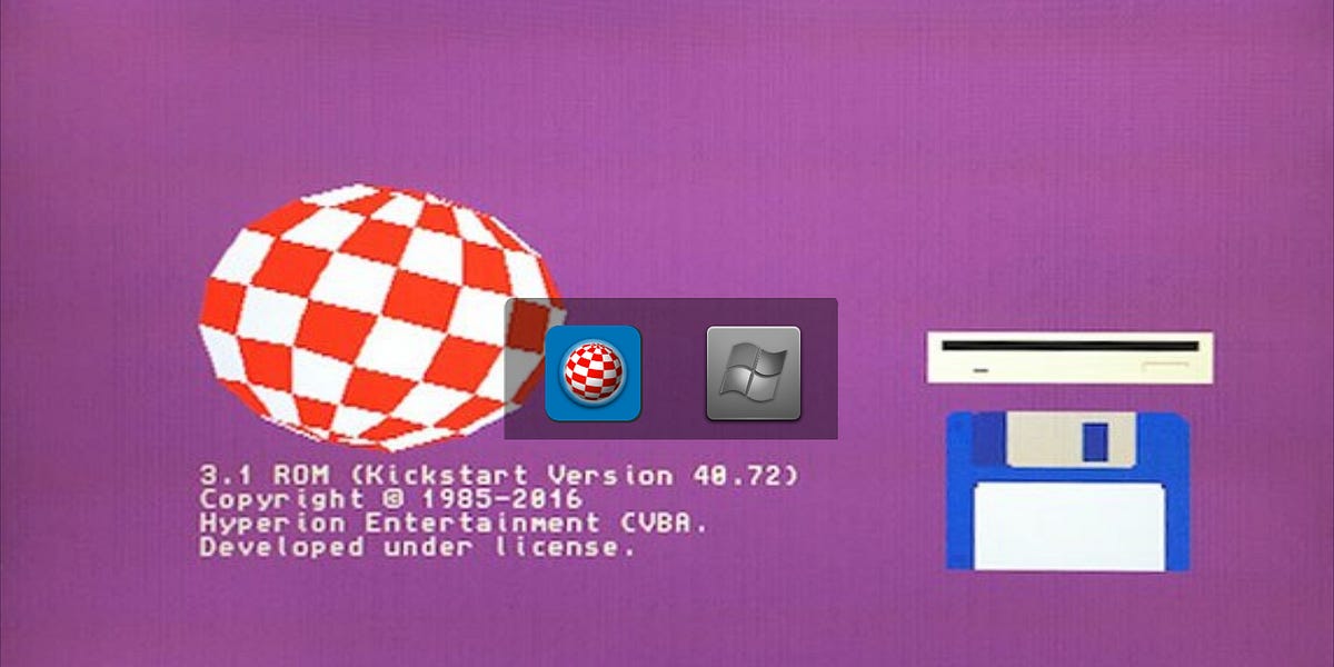 Make Linux look like Amiga OS - by Bryan Lunduke