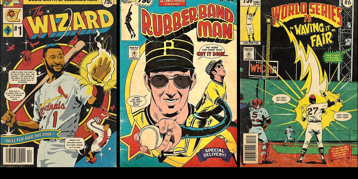 The Artist Who’s Combining Retro Sports and Comic Books