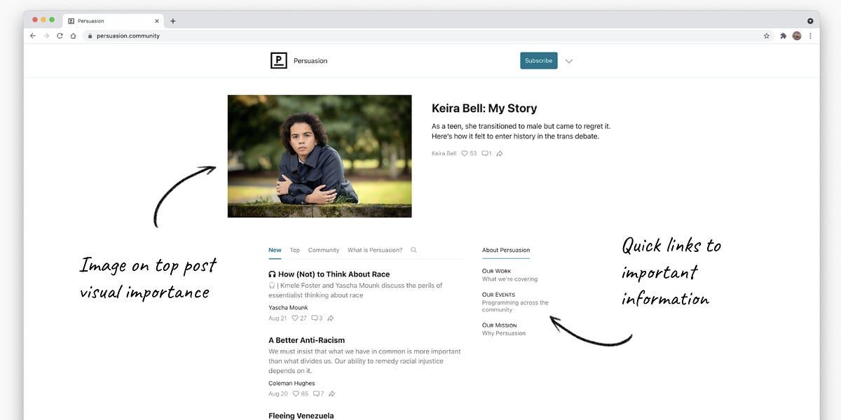 Substack Grow: Building a home for your publication