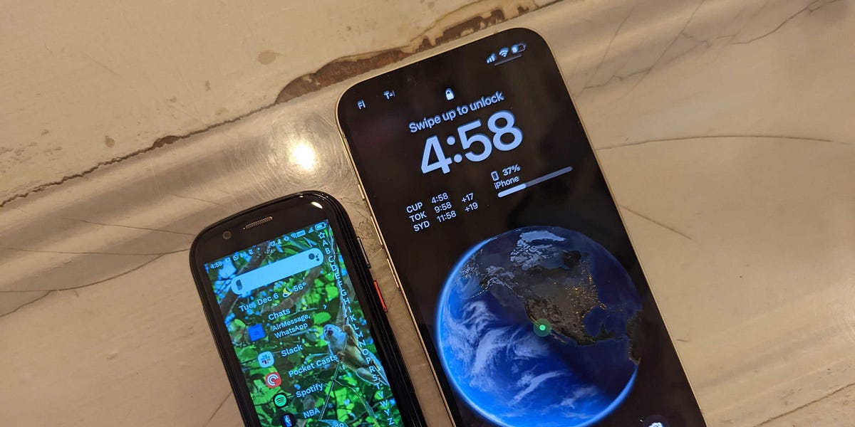 The world's stupidest, smallest smartphone - by Max Read