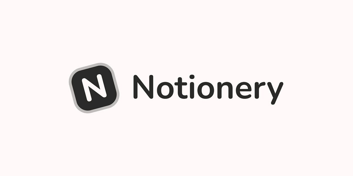 The New Notionery - Notionery