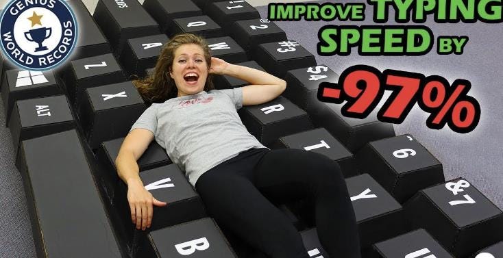 Awesome Build Of The Biggest Keyboard In The World.