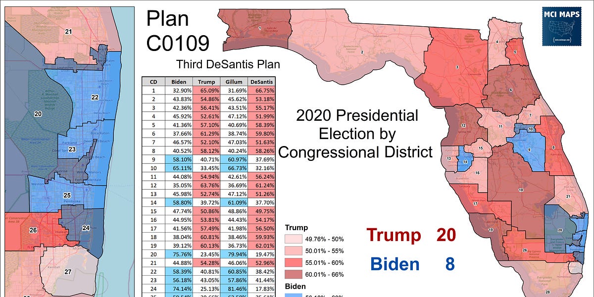 Issue #44: A Good Friday analysis of a Bad Redistricting Map