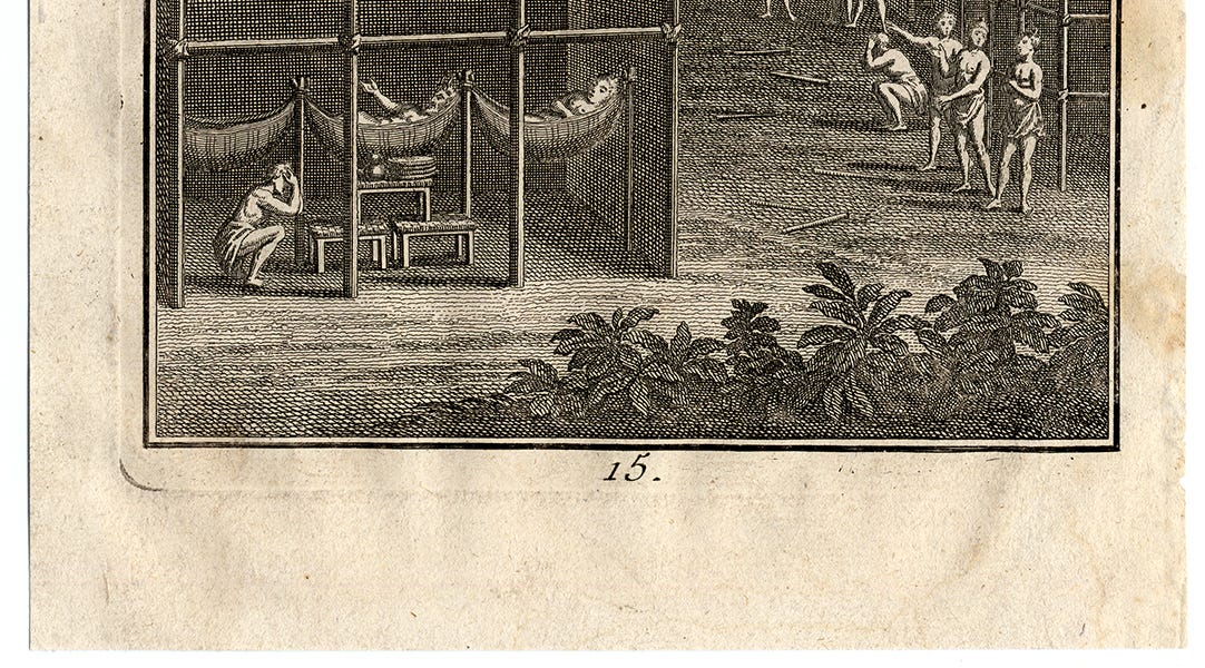 Ordination of Caribbean Priest of the Devil Tribe by Creite Fiteau 1731.