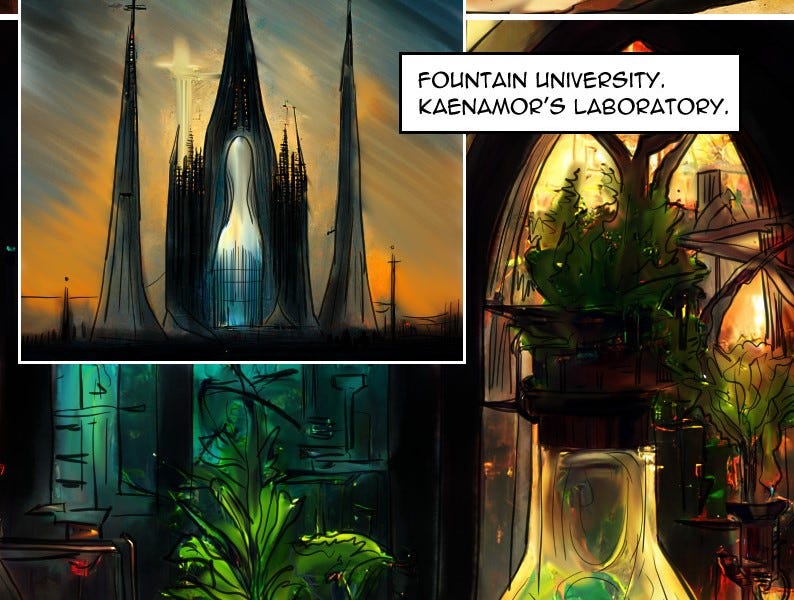 A visual intro to Tales from the Triverse