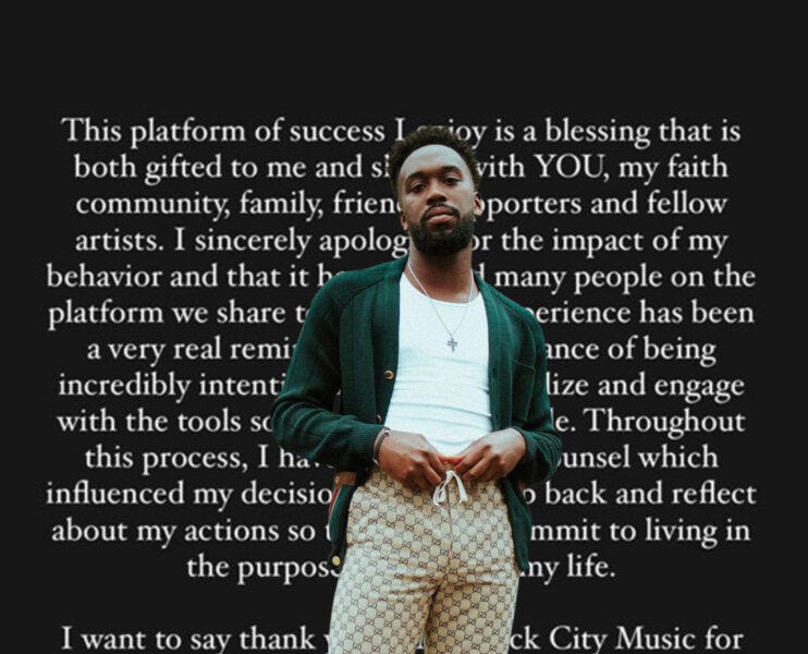 Maverick City Music Singer Dante Bowe Gives Non-apology ‘Apology’ After ...