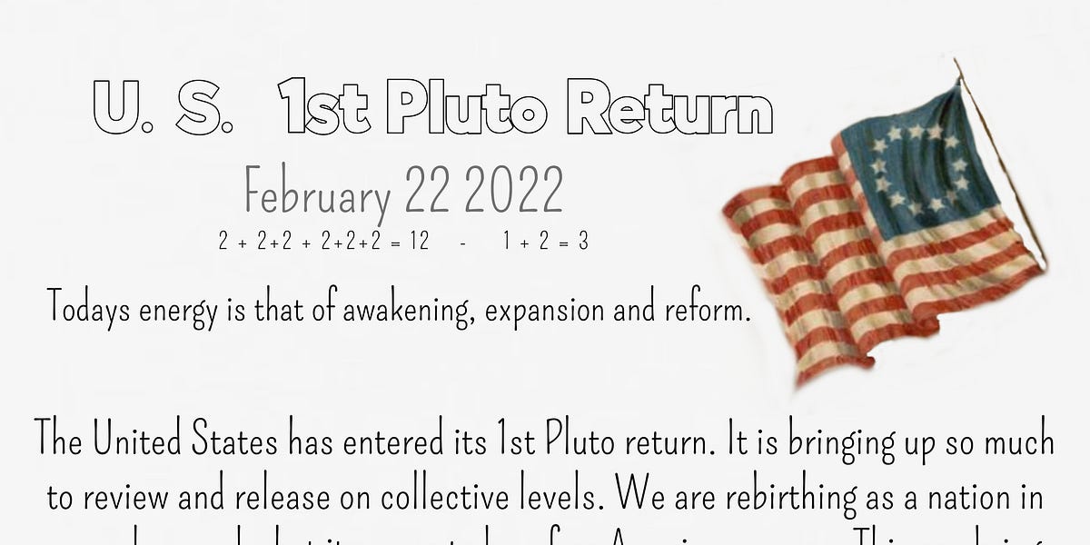 1st US Pluto Return - by Aliesha Watson