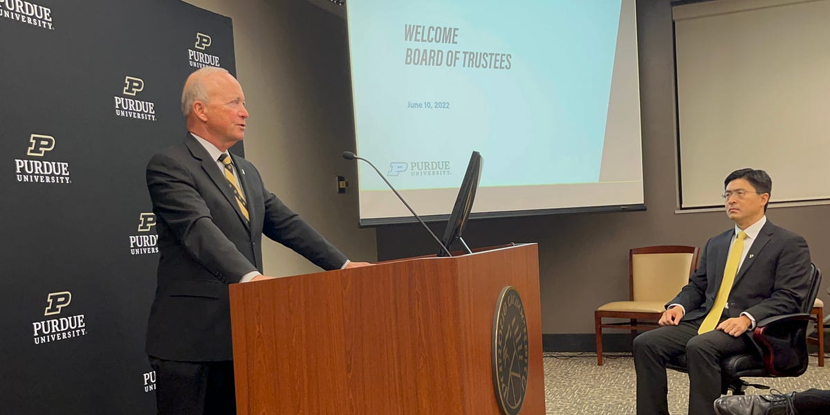 More from Chiang and Daniels as campus mulls Purdue’s surprise transition