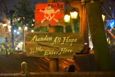 “Abandon Hope All Ye Who Enter Here” - by Ante Perkov