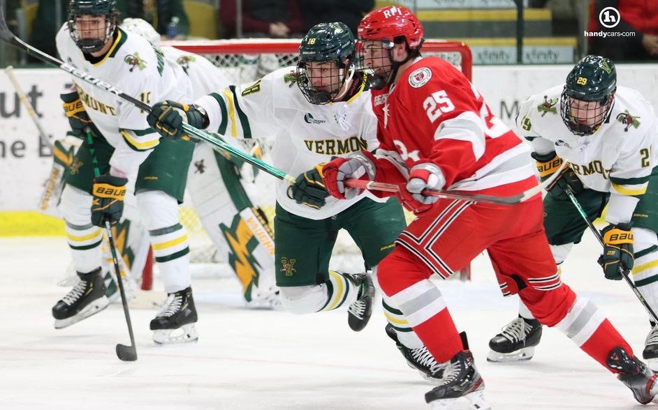 Preview: RPI at/vs Vermont - by Stephen Zenack