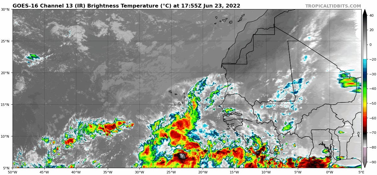 Distant Early Warning: The Hurricane Watch for June 23rd