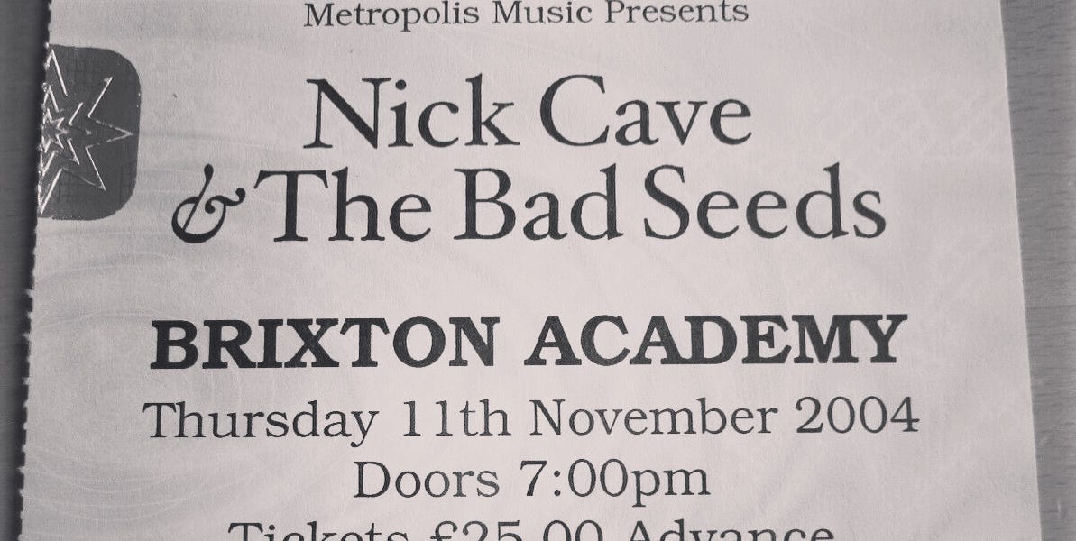 Songbook #7: The Nick Cave Omnibus - Nic Rosslee