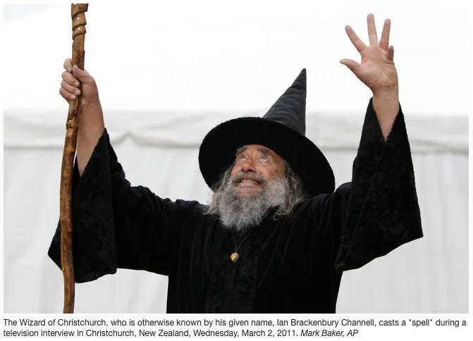 I Want To Be The New Wizard Of Christchurch!!