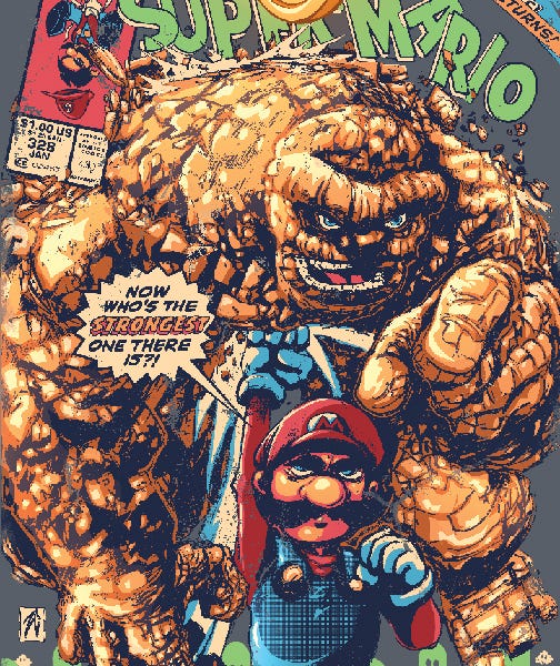 It's a Mario Thing - by Zac Atkinson - zacsart.com