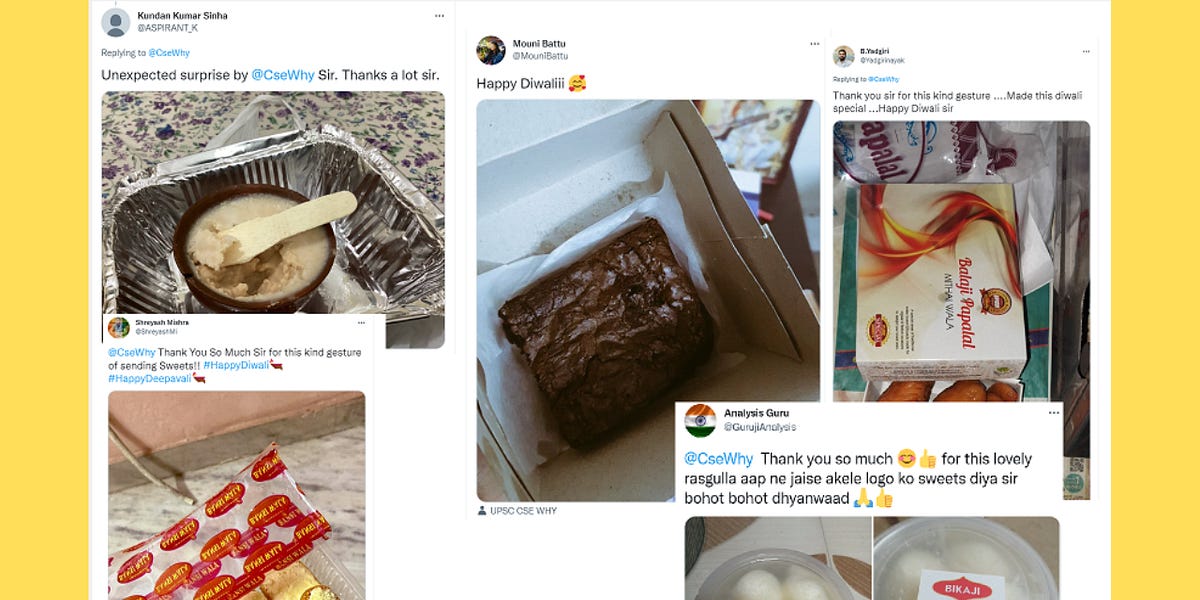 #29: Sending Diwali ki mithai to UPSC aspirants made me cry!