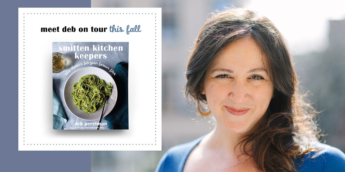 the smitten kitchen keepers book tour! - by deb perelman