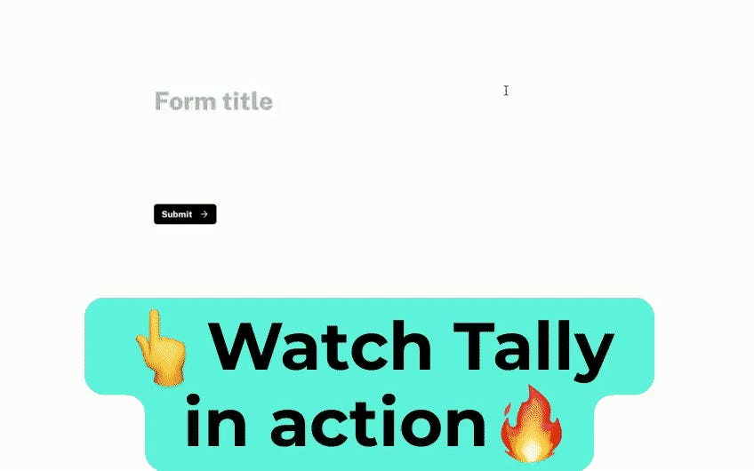 Why Tally Beats Google Forms 📋 - by Jeremy Caplan