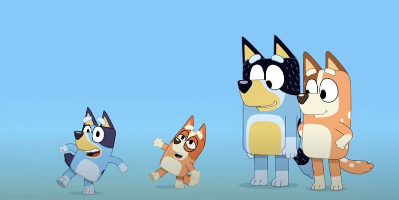 Bluey - by rohn bayes - the rohn report