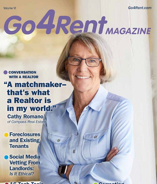 Vol. VI: Go4Rent Magazine for Realtors and Landlords