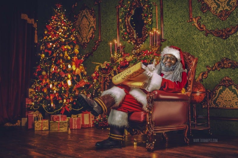 What does Santa Claus do the rest of the year?