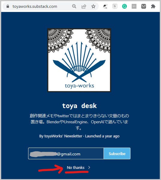 Entrance - toya desk