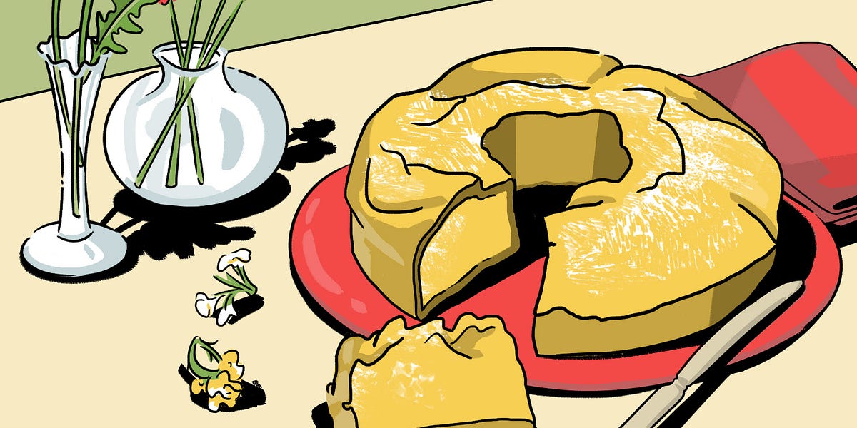 A Cake for March's Moods - by Domenica Marchetti