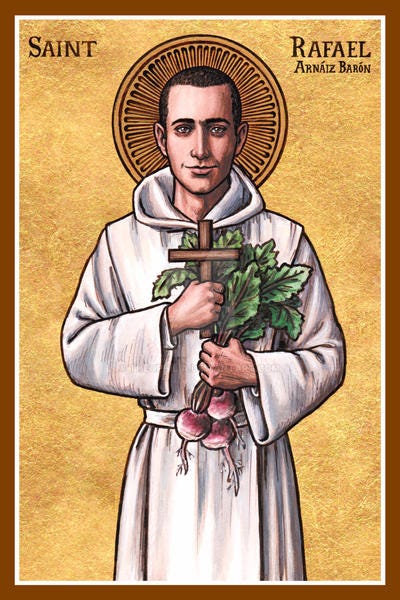A New Icon of St. Rafael - by Catherine Addington