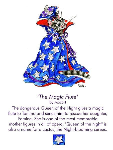 My Little Gallery of Opera Cats - by Deda Edney